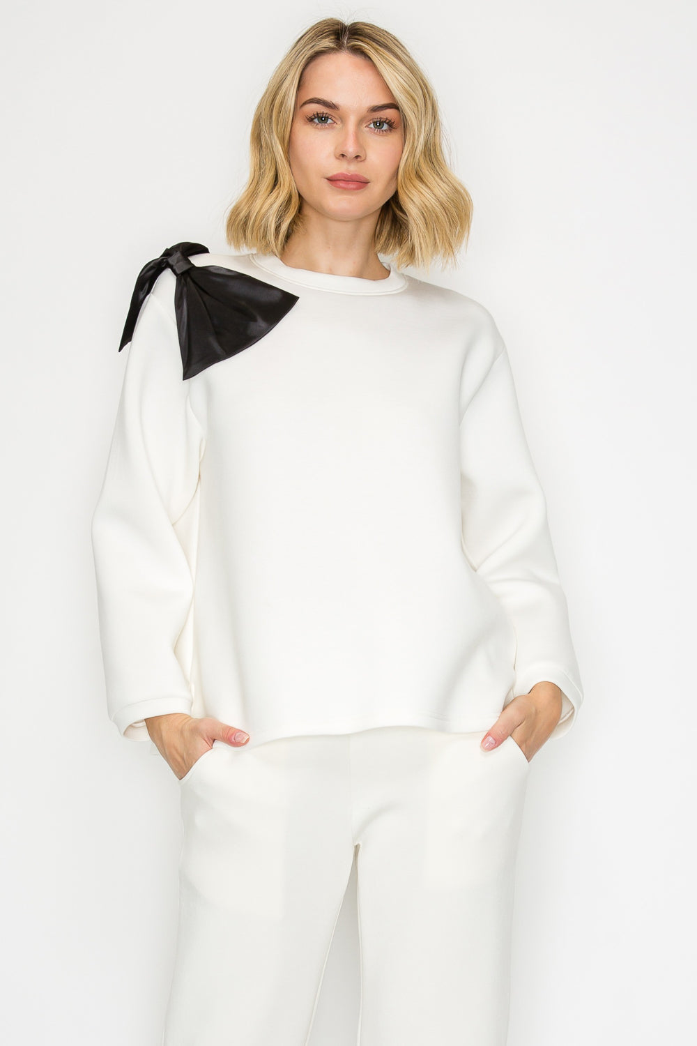 Finley Stretch French Scuba with Bow