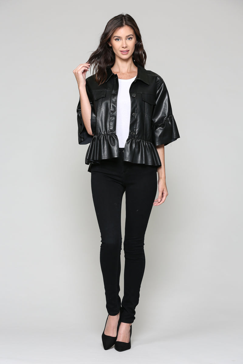 Julia Leather Jacket – Joh Apparel